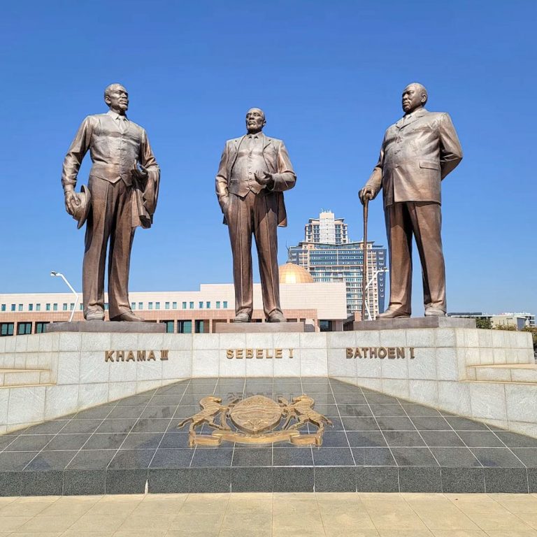 Three Dikgosi Monument | Gaborone | She is Wanderlust Travel