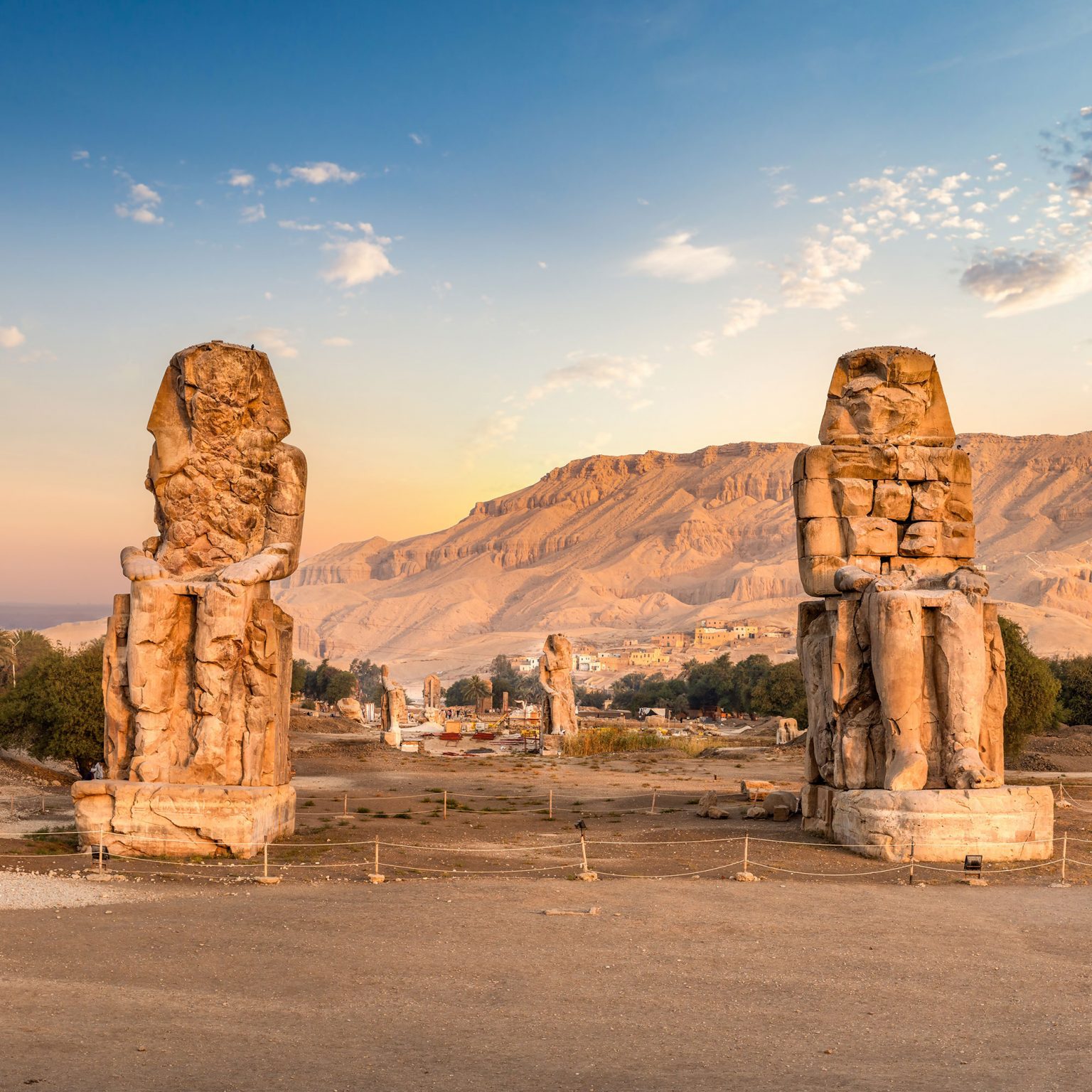 The Colossi of Memnon: Guardians of Ancient Thebes | Egypt